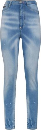 Philipp Plein Femme, Jeans, Bleu, Taille: W25 Jeans skinny