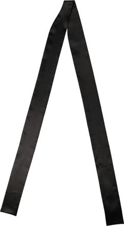 Dolce & Gabbana Satin Silk Scarf - Black
