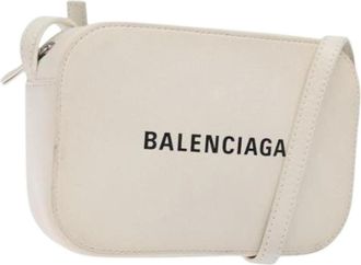 Balenciaga Pre-owned Cuir sacs-balenciaga - Femme - Pre-owned - Blanc - Taille: ONE Size