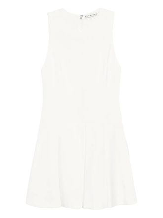 Alice & Olivia robe Adley &agrave; coupe courte - Blanc