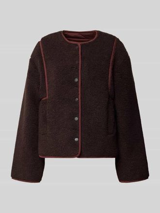 Lanius Steppjacke mit Rundhalsausschnitt und Eingrifftaschen