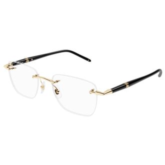 Montblanc Montblanc, unisex, Accessoires, Jaune, Taille: 53 MM Meisterst&uuml;ck Monture Optique Invisible