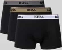 HUGO BOSS Trunks aus Baumwoll-Mix im 3er-Pack