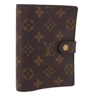 Louis Vuitton Pre-owned Day Planner Cover - - Pre-owned - Damen - Braun - ONE SIZE