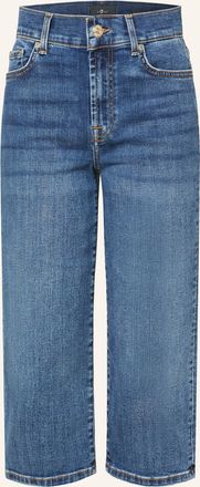 7 For All Mankind 3/4-Jeans Capri blau
