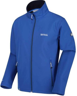 Regatta Herren Cera Iv Full Zip Windabweisende Stretchjacke Weiche Schale, Nautical Blue, 5XL