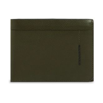 Piquadro Geldb&ouml;rse mit aufklappbarem Ausweisfenster - - Accessories - Herren - Gr&uuml;n - ONE SIZE