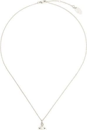 Vivienne Westwood Femme, Accessoires, Gris, Taille: ONE Size Collier avec pendentif Orb