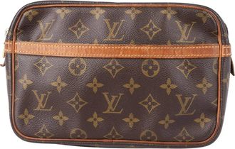 Louis Vuitton Crossbody Bags - Louis Vuitton Canvas Monogram Compiegne 23 Clutch - Gr. unisize - in Bunt - für Damen