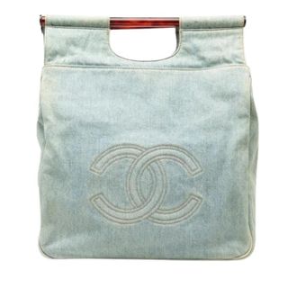 Chanel Pre-owned Denim Tote Bag - - Pre-owned - Damen - Blau - ONE SIZE