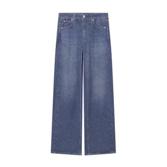 Rag & Bone Miramar Wide-Leg Hose - - Jeans - Damen - Blau - M