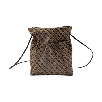 Gherardini Flache Umh&auml;ngetasche - - Bags - Damen - Braun - ONE SIZE