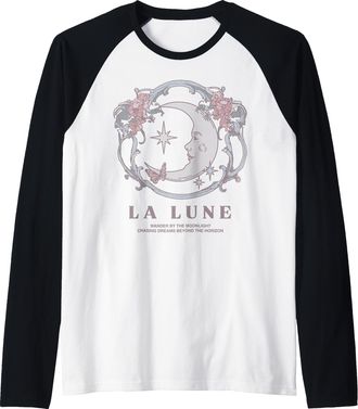 Trendy Apparel La Lune Wander The Moonlight Chasing Dreams Raglan