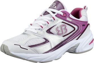 Brütting Selection 111064, Damen Sportschuhe - Running, weiss, (weiss-lila-silber ), EU 42