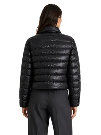 Herno Womens Puffer Jacket Black Polyamide