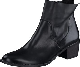 Paul Green Damen Stiefelette | Frauen Ankle Boots | halbstiefel | Kurzstiefel | uebergangsschuhe | uebergangsstiefel | kn&ouml;chelhoch | Schwarz (SCHWARZ) | 37.5 EU 