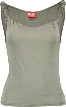 Diesel Femme, Tops, Vert, Taille: 40 FR T-Twy Tank