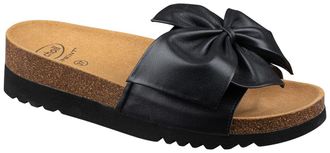 Scholl Damen Bowy Slide Sandal, Nero, 39