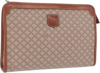 Celine Sac pochette vintage Pre-owned - Femme - Pre-owned - Beige - Taille: ONE Size