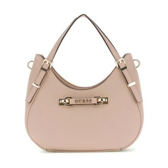 Guess Anadela 3 F&auml;cher Satchel Tasche Taupe - - Bags - Damen - Braun - ONE SIZE