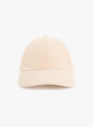 Saison 1865 Casquette en velours c&ocirc;tel&eacute; en coton