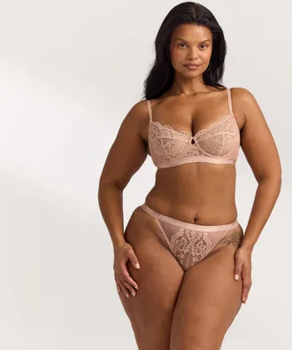 Lounge Blossom Balcony Soutien-Gorge - Rose Poudr&eacute; - 100 / DD