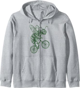 Seembo Bee Cycling Fahrrad Lustiges Tier Insekten Biker Ride Bike Kapuzenjacke