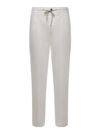 Eleventy Pantalons D&eacute;contract&eacute;s - Blanc