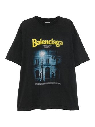 Balenciaga T-Shirt - Schwarz