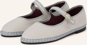 Flabelus Flabelus Mary-Jane-Ballerinas Dalloway grau