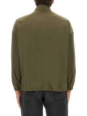 Saint Laurent Water-Repellent Polyester Jacket - Green
