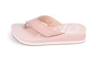 O'Neill Zehentrenner ONEILL AGATE WOMEN SEMI-WEDGE, Damen, Gr. 37, rosa (frosty gr&uuml;n), Synthetik, Schuhe Zehentrenner