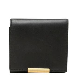 Bottega Veneta Portefeuille Pre-owned (tri-fold) - Femme - Pre-owned - Noir - Taille: ONE Size