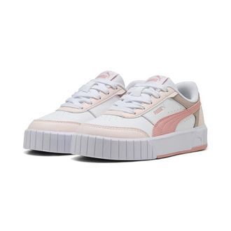 Puma Baskets Carina Mia Enfants 32.5, White Rosy Outlook Jasmine Flower Pink