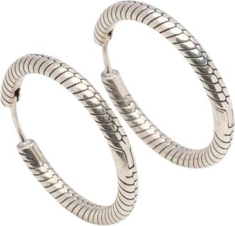 Pandora Moments Charm Hoop Ohrringe - - Accessories - Damen - Grau - ONE SIZE