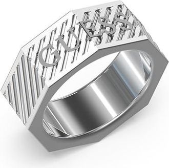 Guess Herrenring Bond Street, legierter Stahl, nicht anwendbar, legierter Stahl, nicht anwendbar, Legierter Stahl, Nicht zutreffend