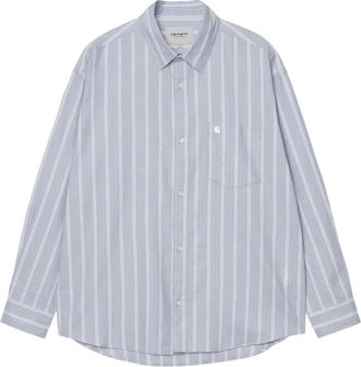 Carhartt Work in Progress Homme, Chemises, Bleu, Taille: M Beale Shirt