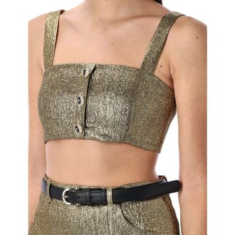 Self Portrait Damen, Oberteile, Gelb, XSGr&ouml;&szlig;e