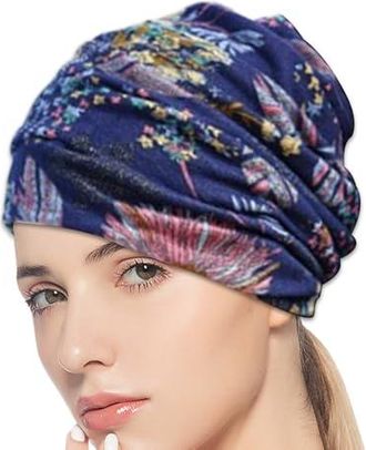 Generic Bonnet Slouchy pour femme - Bonnets dhiver surdimensionn&eacute;s - Bonnet de ski respirant - Bonnet en laine, &eacute;charpes et foulards pour filles, Tournesol bl