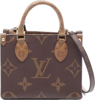 Louis Vuitton sac cabas On the Go BB (2021) - Marron