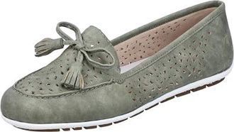 Rieker Chaussures pour Femme 46886, Vert, 39 EU