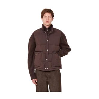 Officine G&eacute;n&eacute;rale Tomy &Auml;rmelloser Bomber - - Jackets - Herren - Braun - XL