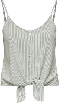Only Onllecey SL Knot Singlet Noos WVN, Cloud Dancer, L Femmes