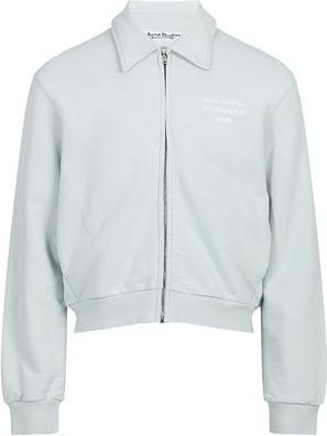 Acne Studios Sweat zipp&eacute; en coton m&eacute;lang&eacute;