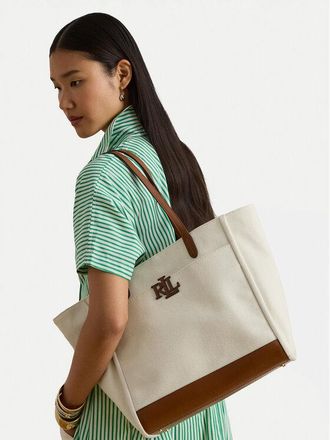 Lauren Ralph Lauren Handtasche 431982234003 &Eacute;cru