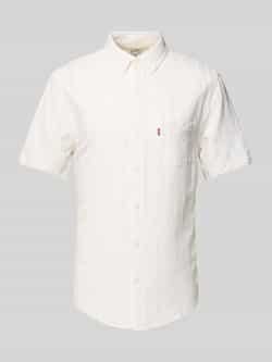 Levi's Freizeithemd aus Leinen-Viskose-Mix mit Baumwoll-Anteil