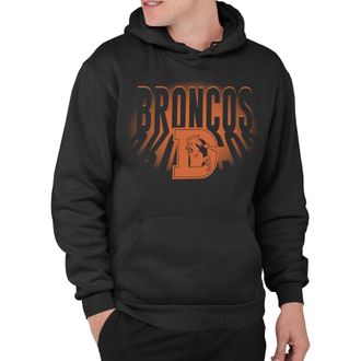Junk Food NFL - Denver Broncos - Team Spotlight - Unisex Adult Pullover Fleece Hoodie for Men and Women - Size XX-Large