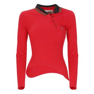 Vivienne Westwood Polo Glory - Femme - Tops - Rouge - Taille: 40 FR