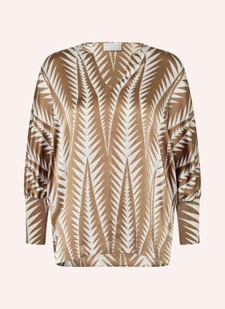 Hemisphere Hemisphere Blusenshirt Aus Seide Mit 3/4-Arm braun