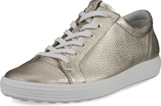 Ecco Damen Soft 7 W Sneaker, Pure White Gold, 36 EU